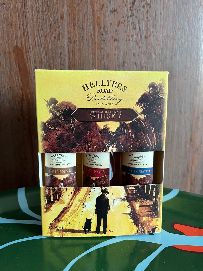 Hellyers Road Whisky Trio Pack (3 x 50ml), Food & Drinks, Alcoholic ...
