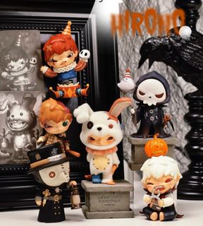 POPMART HIRONO MONSTERS CARNIVAL FIGURE (Creepy Clown) + SCENE PROP ...
