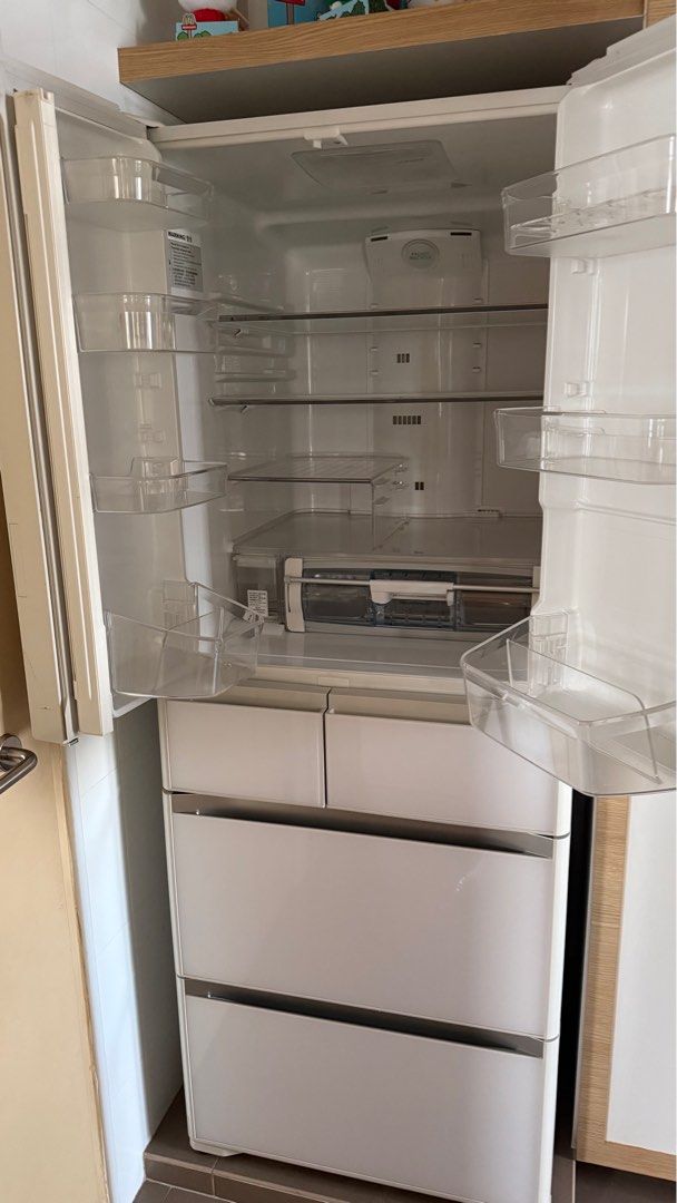 Hitachi double door fridge, TV & Home Appliances, Kitchen Appliances ...