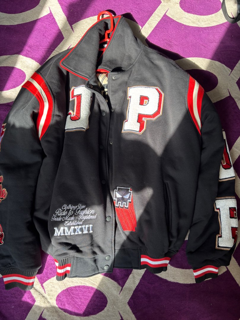 JP VARSITY (GAME OVER ) LIMITED EDITION, Men's Fashion, Coats, Jackets ...
