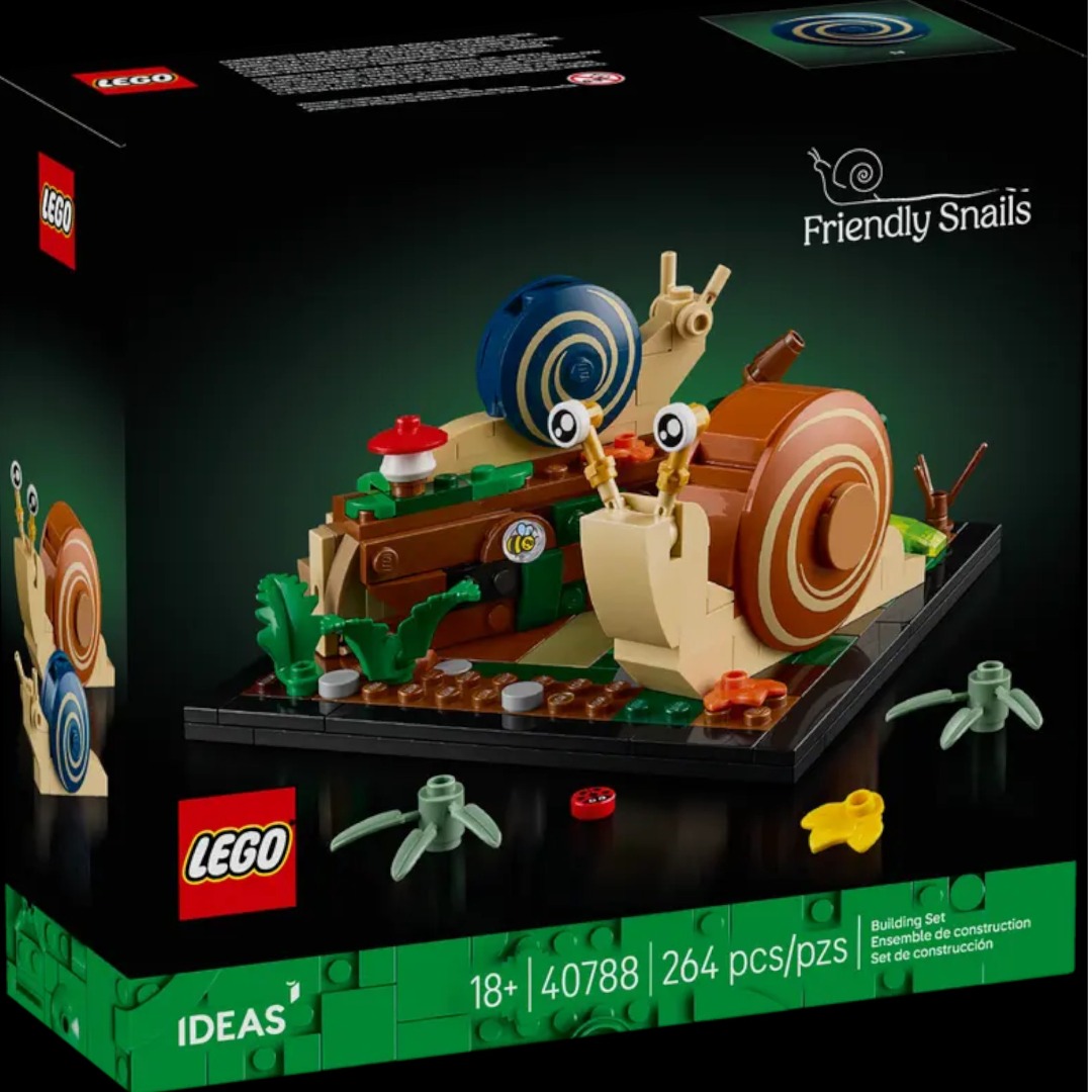 LEGO Friendly Snails (40788), Hobbies & Toys, Toys & Games on Carousell