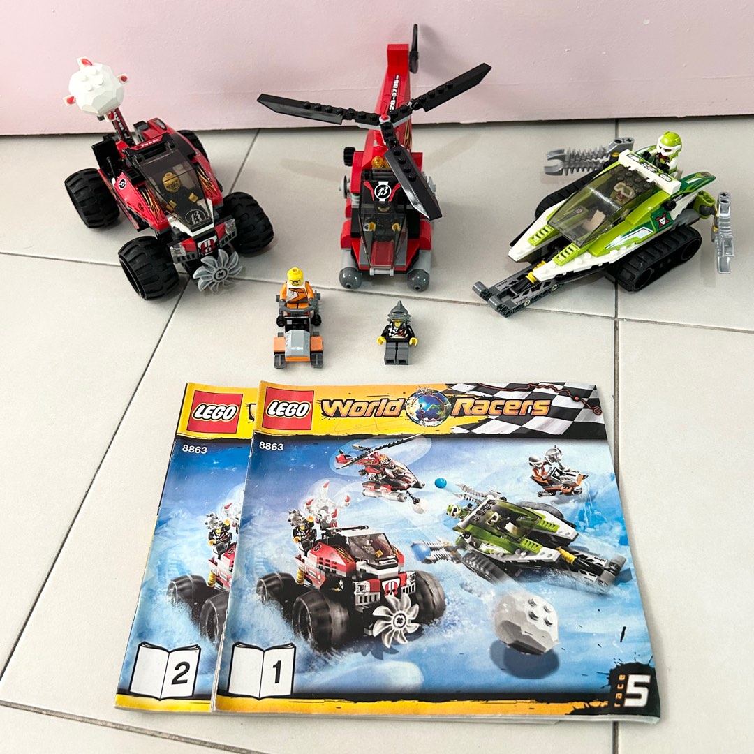 LEGO World Racers 8863 Blizzard’s Peak, Hobbies & Toys, Toys & Games on ...