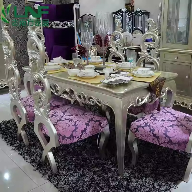 LUKE I NEO CLASSICAL DINING TABLE I MARBLE, Furniture & Home Living ...