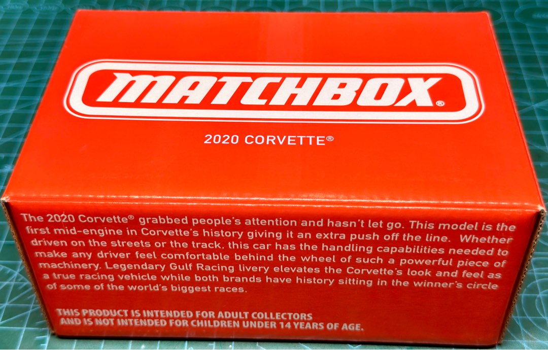 Matchbox 2020 Corvette Gulf Racing Livery, Hobbies & Toys, Toys & Games ...