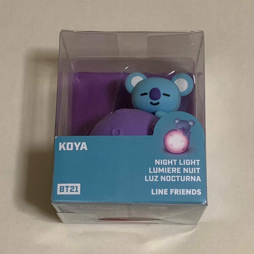 Miniso Koya RM BTS BT21 Line Friends Night Lamp, Perabotan Rumah di ...