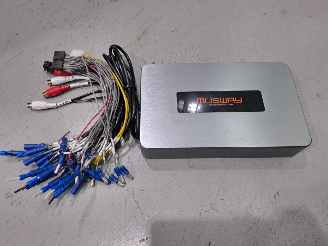 Musway D8 – 8-Channel Full Range Class-D Amplifier with 10-Channel ...