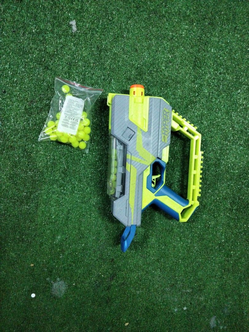 Nerf Hyper Blaster Gun, Hobbies & Toys, Toys & Games on Carousell