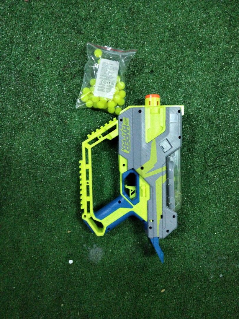 Nerf Hyper Blaster Gun, Hobbies & Toys, Toys & Games on Carousell