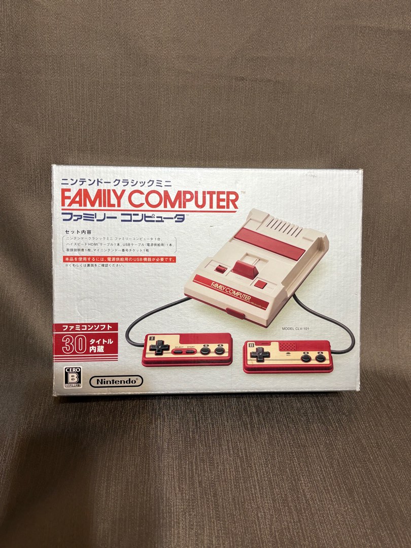 Nintendo Classic Mini Family Computer, 電子遊戲, 電子遊戲機, Nintendo 任天堂 ...