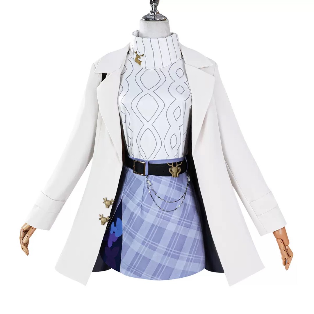 [PO] Castorice Luckin Coffee Collab Honkai Star Rail HSR Cosplay ...