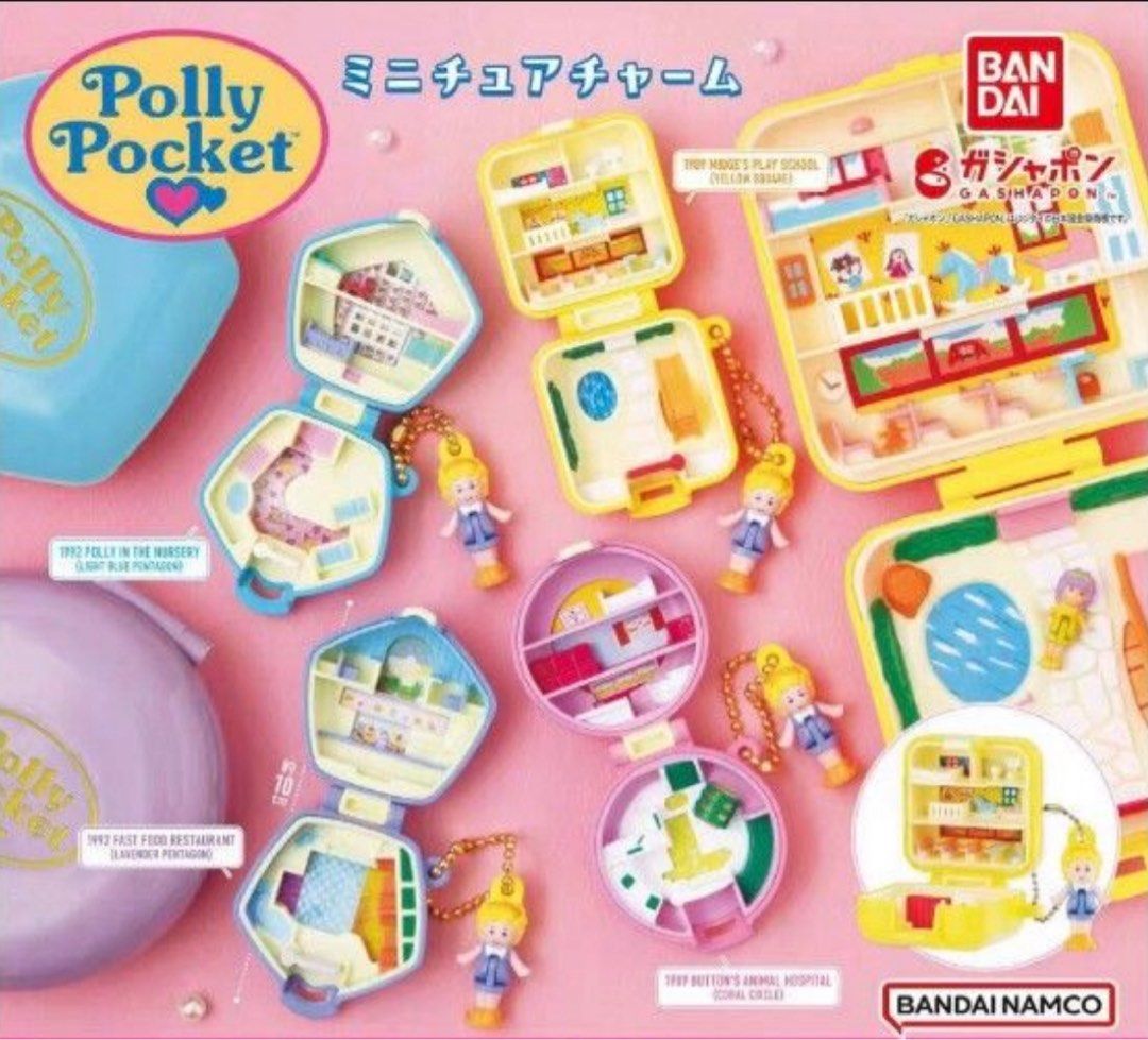 Gacha Polly Pocket Series 1 , Hobbies & Toys, Toys & Games on Carousell