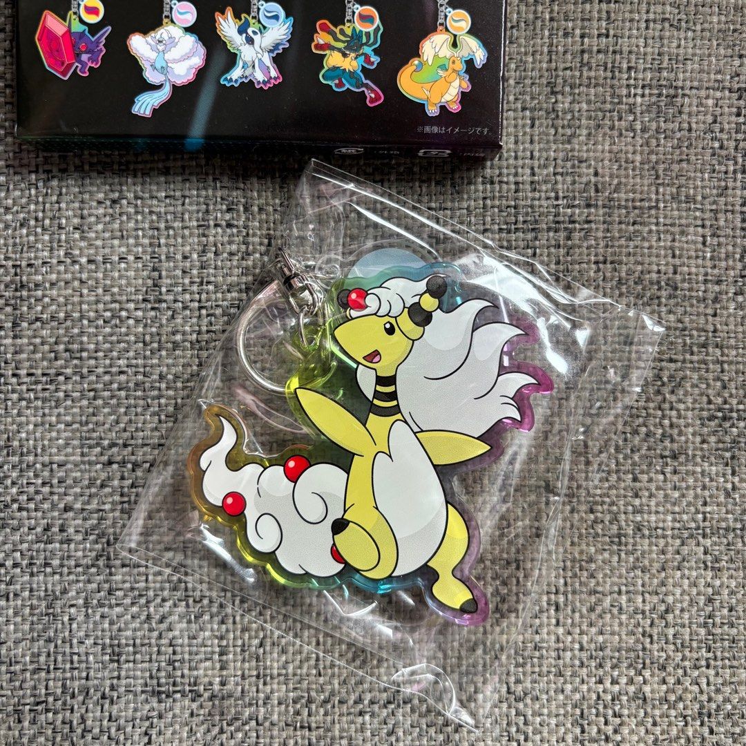 Pokemon Mega Evolution Acrylic Charm, Hobbies & Toys, Collectibles ...