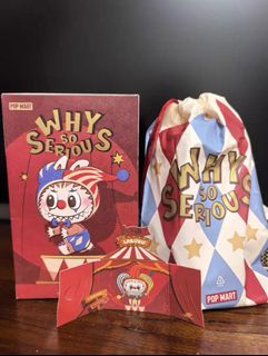 POP MART Labubu Why So Serious Clown Figure, Hobbies & Toys, Toys ...