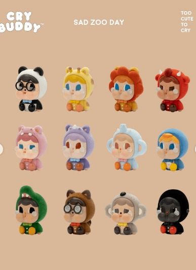 [PRE ORDER] CRYBUDDY CRYBABY SAD ZOO DAY 'TOO CUTE TO CRY' - Sad Zoo ...