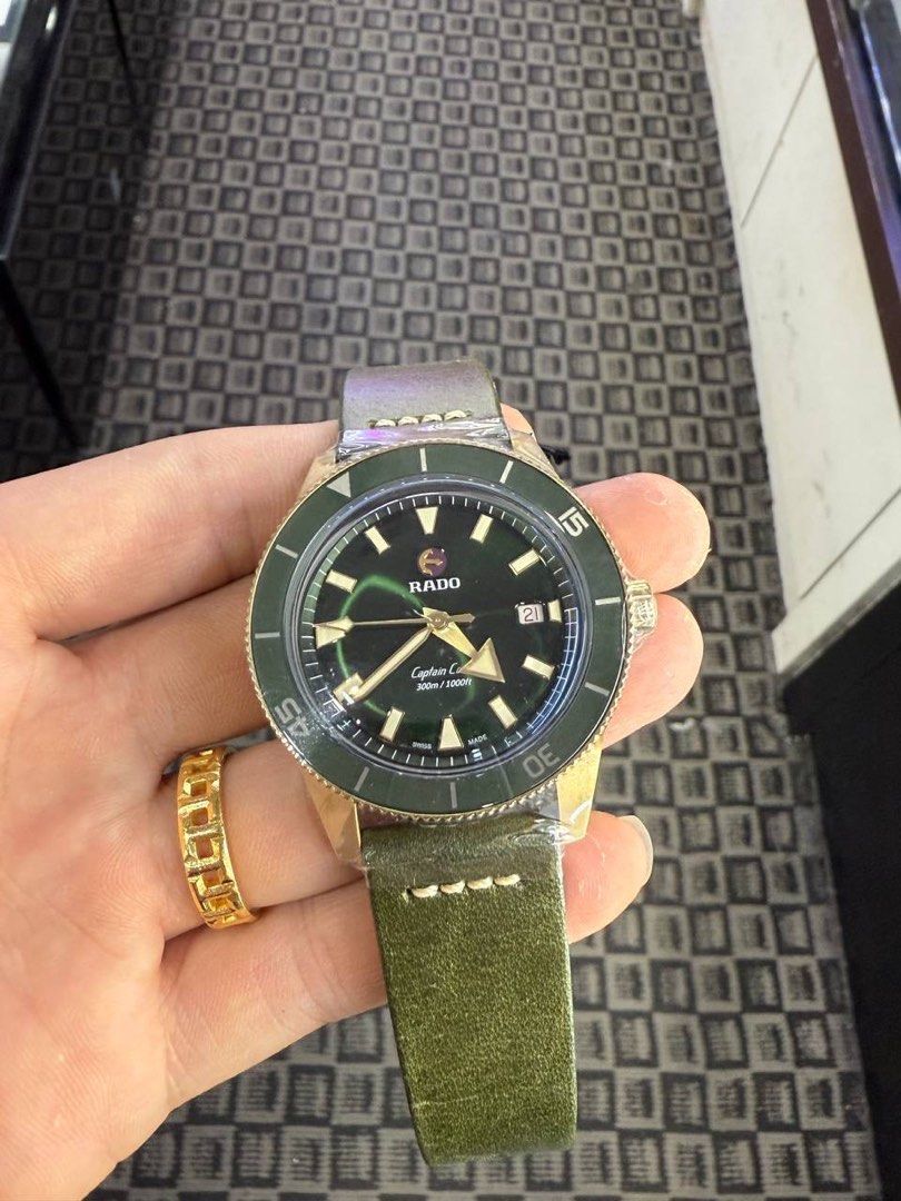 RADO CAPTAIN COOK BRONZE SWISS MADE AUTOMATIC DIVERS 300M, Luxury ...