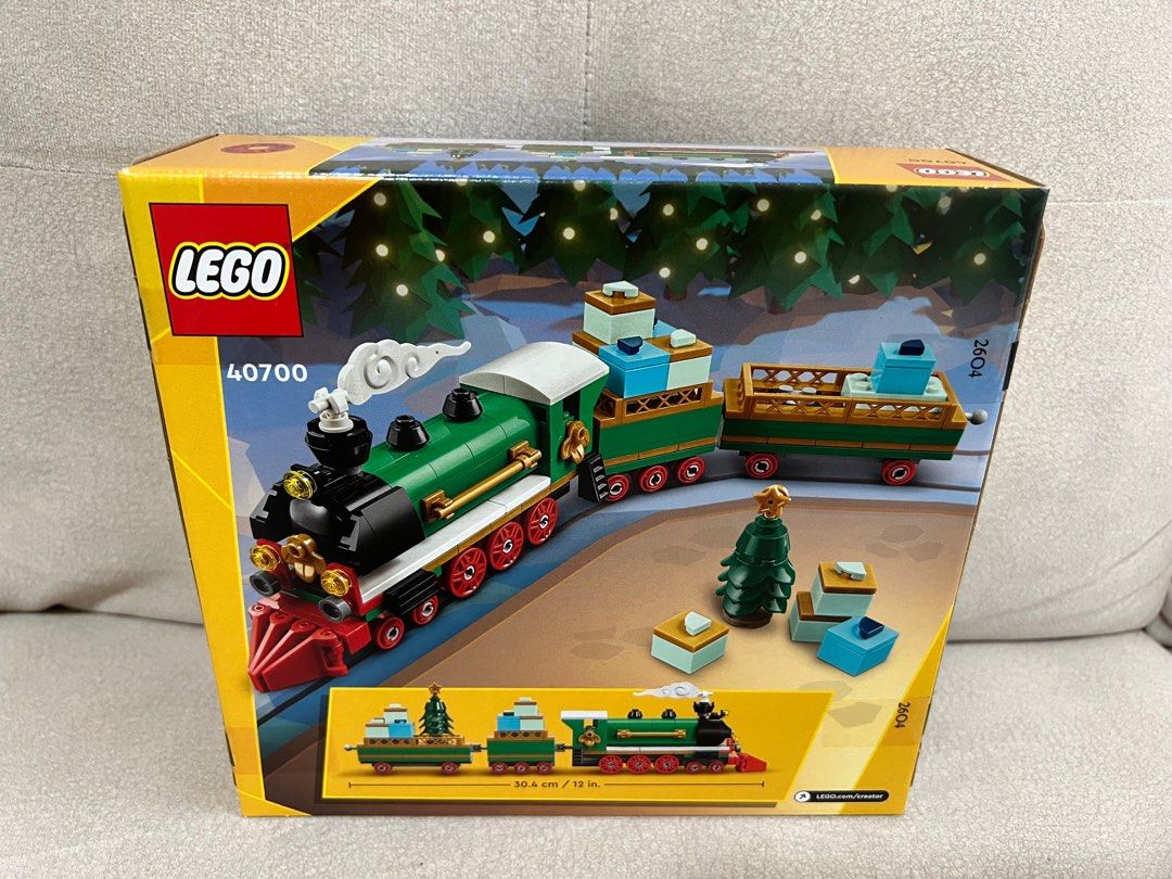 🔥READY STOCK🔥 LEGO 40700 CREATOR Winter Holiday Train, Hobbies & Toys ...