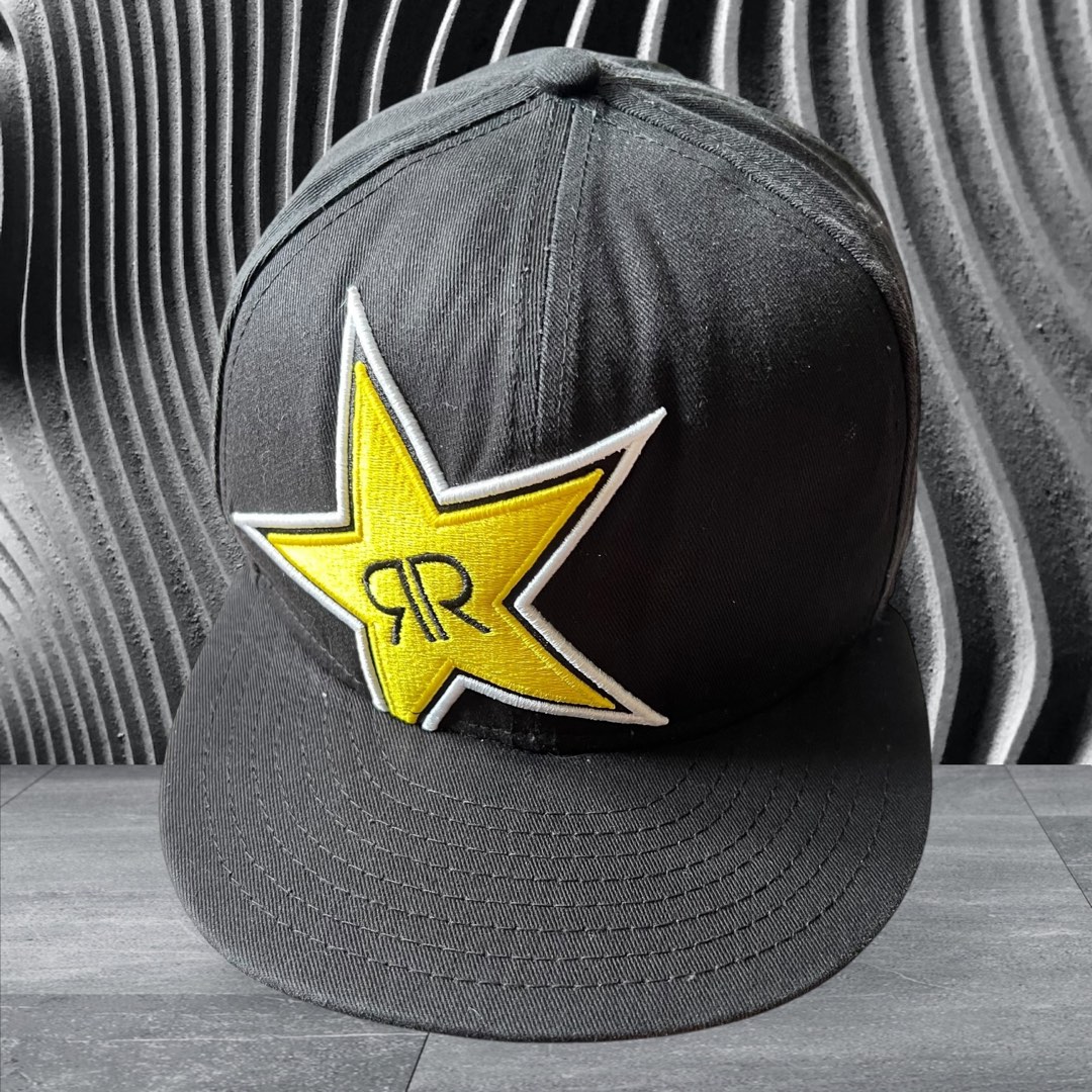 Rockstar Energy Drinks New Era 9fifty SnapBack osfm rm78, Men's Fashion ...