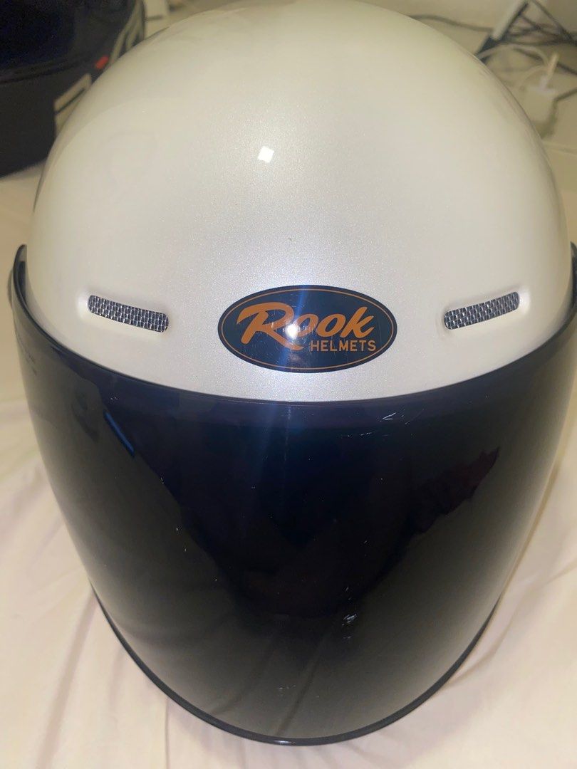 Rook V152 Retro/ Classic Helmet, Motorbikes, Motorbike Parts ...
