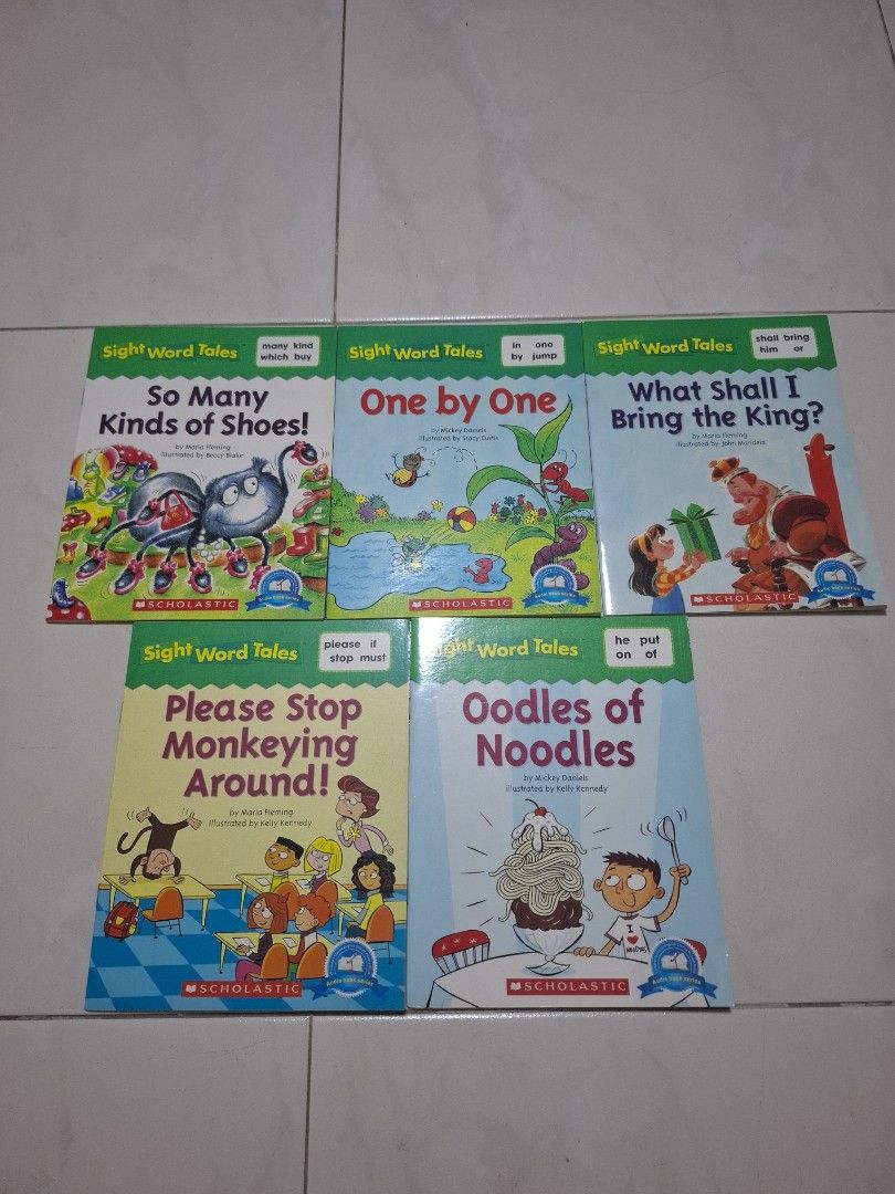 😊 Scholastic Series - 25 Sight Word Tales Storybooks, Hobbies & Toys ...
