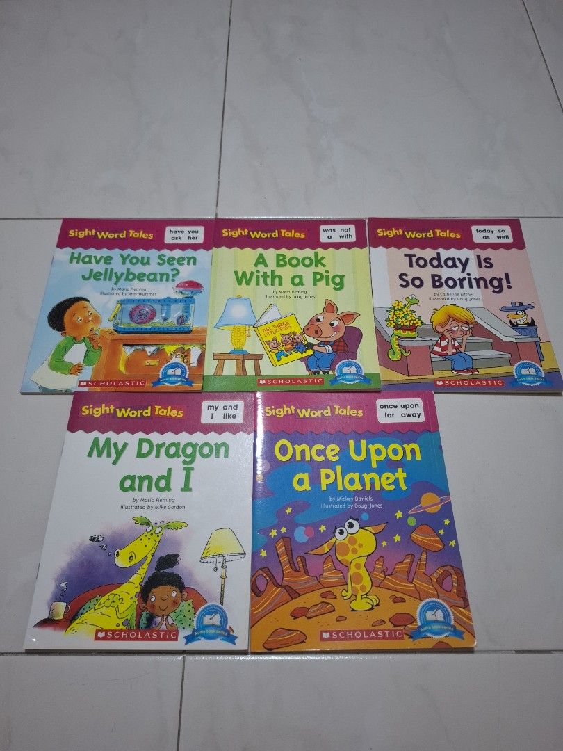 😊 Scholastic Series - 25 Sight Word Tales Storybooks, Hobbies & Toys ...