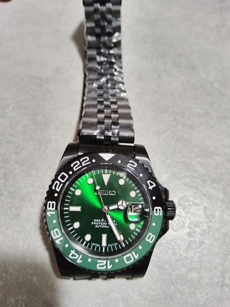 Seiko Hulk Sprite Mod, Men's Fashion, Watches & Accessories, Watches on ...