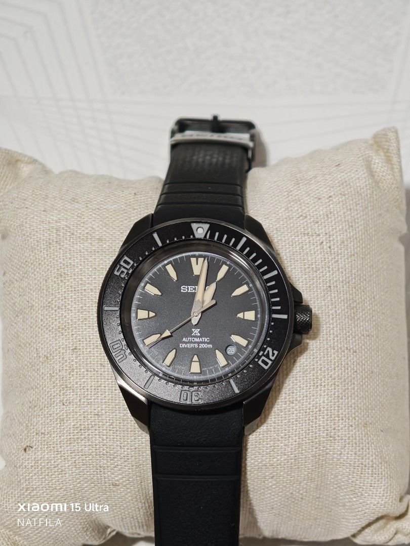 *Made in Japan* Seiko Prospex Black Samurai Automatic Diver's Watch SBDY133 SRPL15, Men's ...