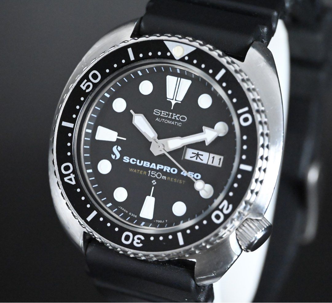 SEIKO VINTAGE 6306-7001 SCUBAPRO 450 JDM AUTO DIVER 44MM, Men's Fashion ...