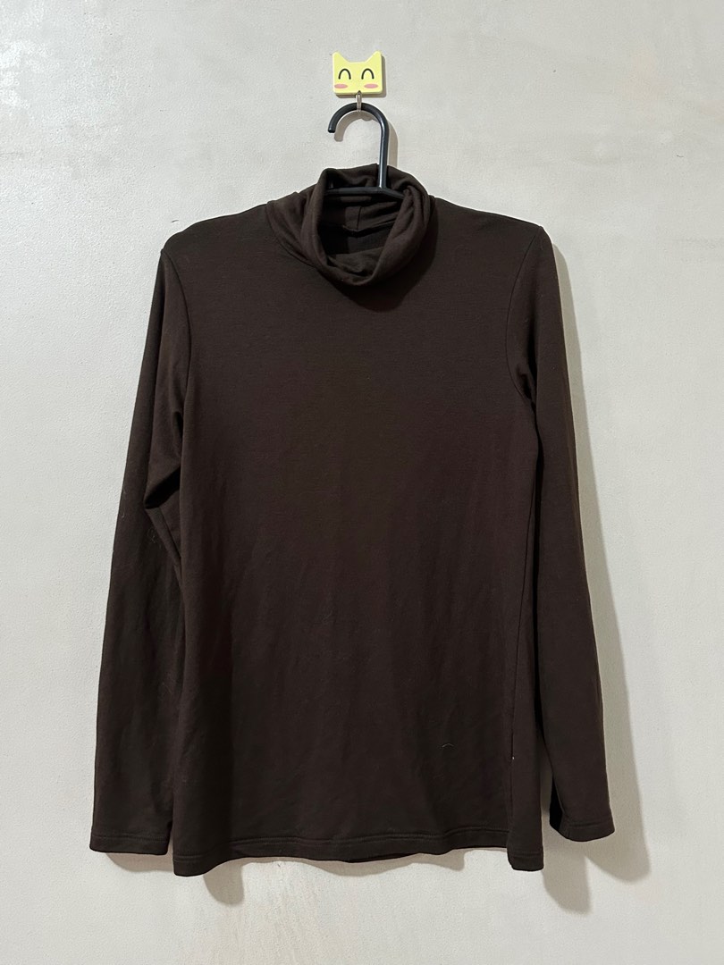 [Set of 3] Uniqlo Heat Tech Women Large, Women's Fashion, Tops ...
