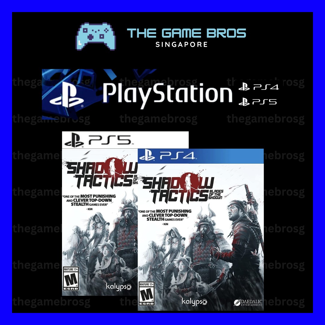 Shadow Tactics Blades of the Shogun (PS4 & PS5) Digital Download, Video ...