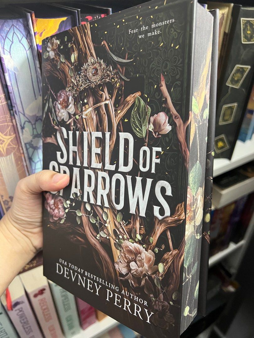 Shield of Sparrows Deluxe Edition sprayed edges by Devney Perry ...