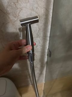 Bidet Spray Set Stainless Steel, Furniture & Home Living, Bathroom ...