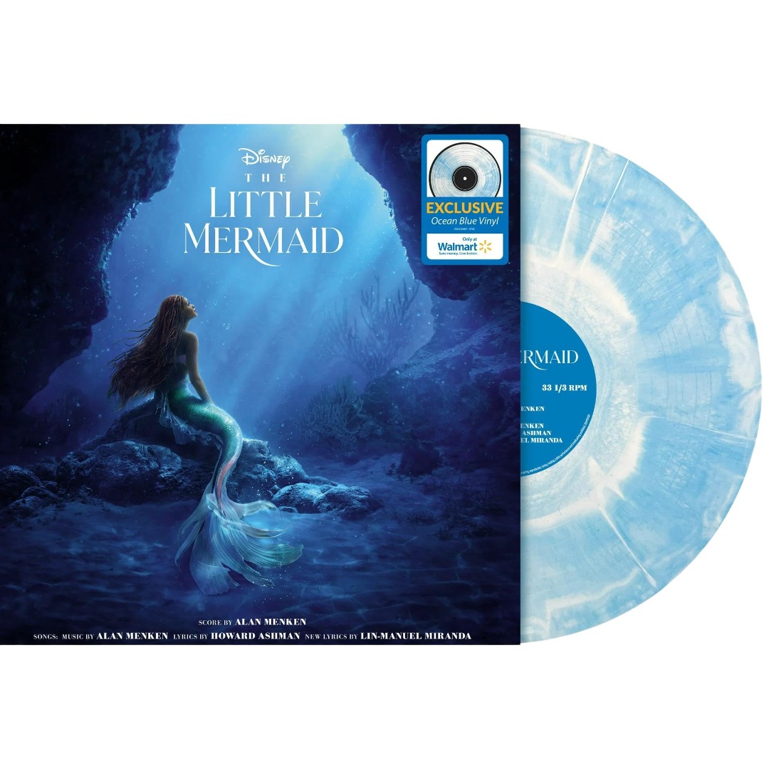 The Little Mermaid - OST [Ocean Blue Exclusive LP], Hobbies & Toys ...
