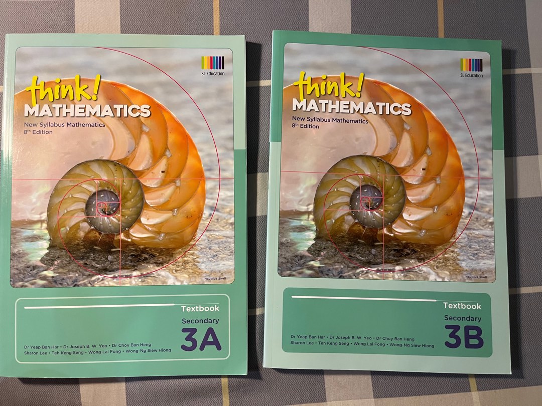 think! mathematics 3A+3B brand new, Hobbies & Toys, Books & Magazines ...