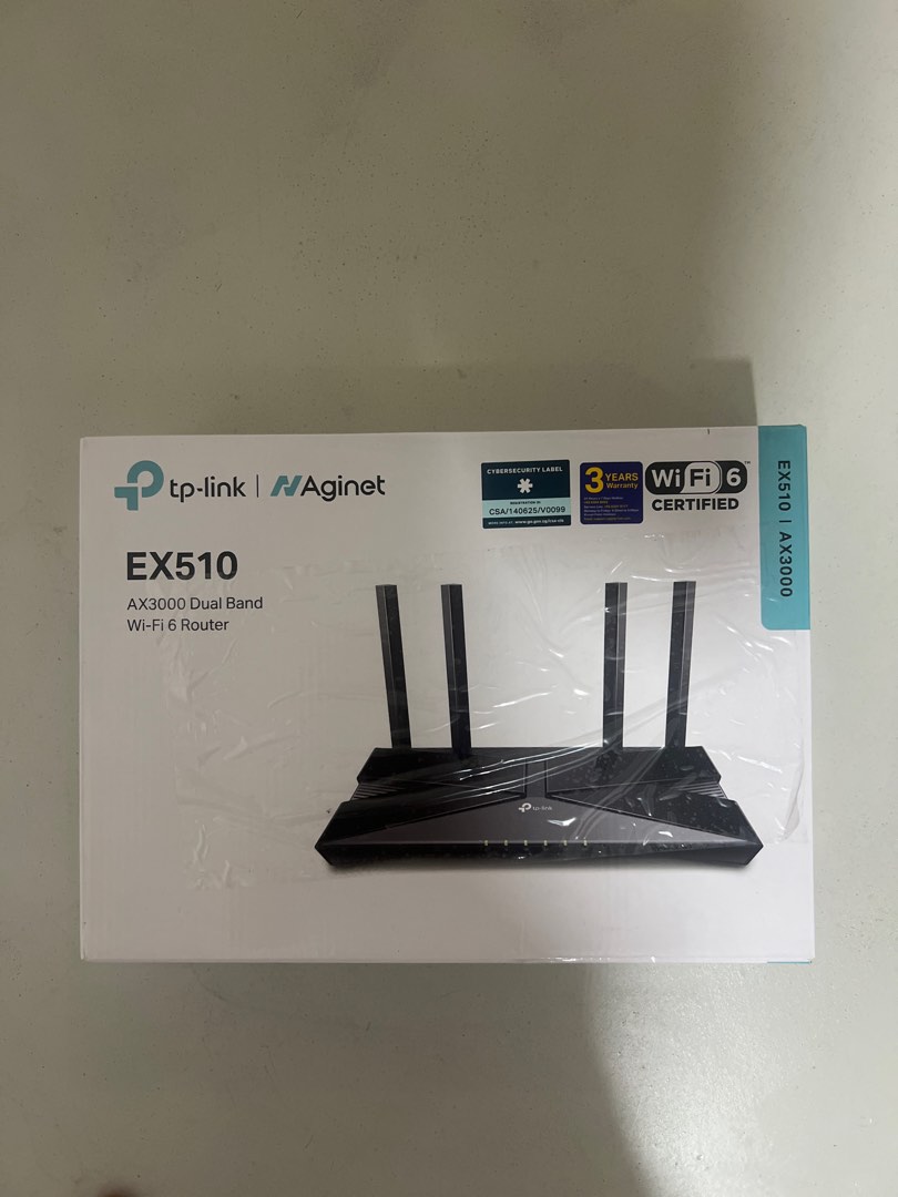 TP-Link EX510 AX3000 Dual Band Wi-Fi 6 Router, Computers & Tech, Parts ...