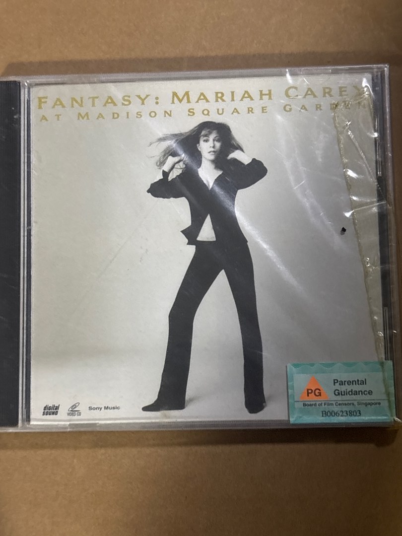 VCD new sealed Mariah Carey - Fantasy at Madison Square Garden CD ...