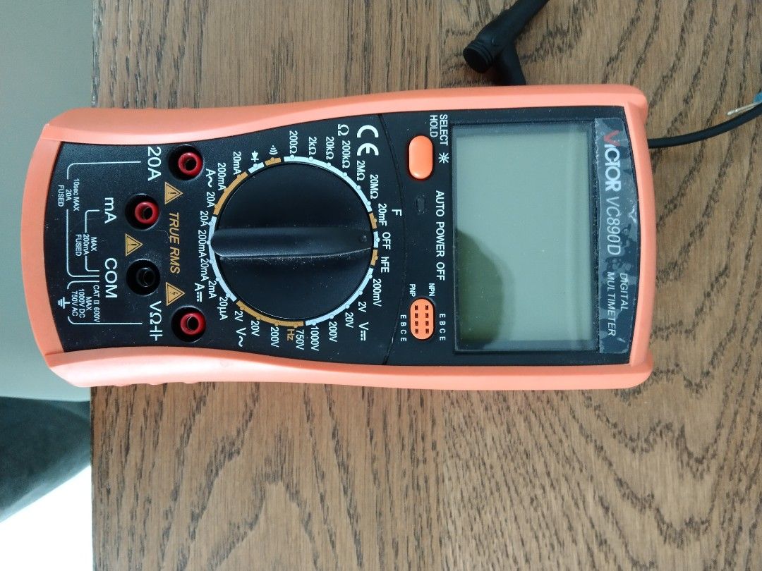 Victor VC890D+ Digital Multimeter, TV & Home Appliances, Electrical, Adaptors & Sockets on Carousell