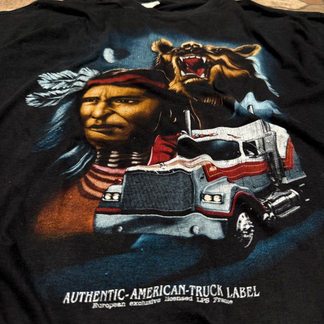 Vintage Native American Truckers 90's tags, Men's Fashion, Tops & Sets ...