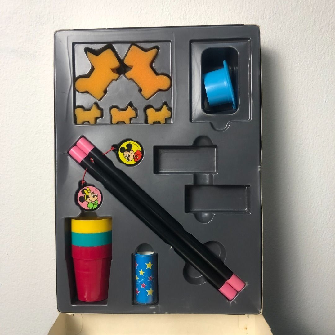 Vintage Rare 1983 Tenyo Tokyo Disneyland Mickey Mouse Magician Magic ...