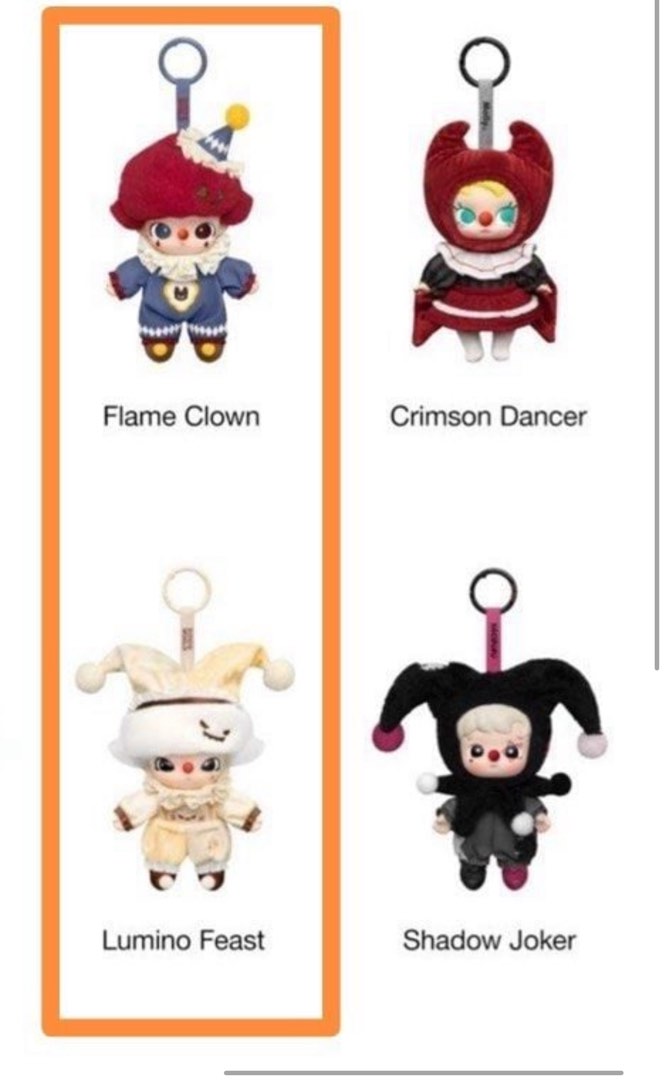 Why So Serious Dimoo Flame Clown Lumino, Hobbies & Toys, Toys & Games ...