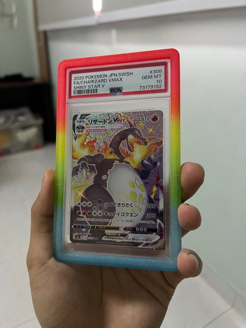 [WITH GUARD]2020 Pokemon Japanese Charizard VMAX Shiny Star V PSA 10 ...