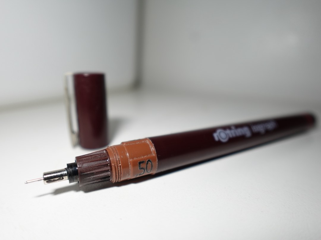 0.5 Rotring Isograph Technical Pen, Hobbies & Toys, Stationary & Craft ...