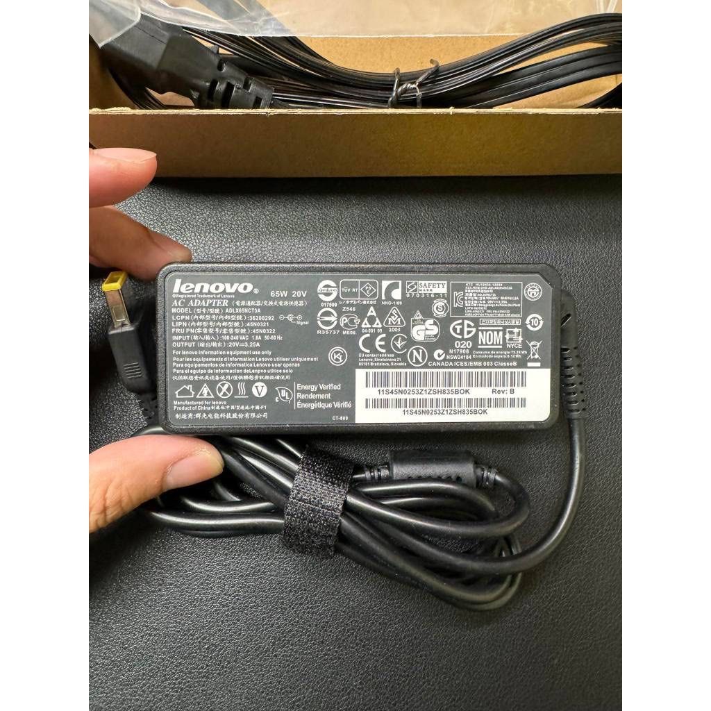 20V 3.25A Laptop Charger for IdeaPad 300-14isk 300-14ibr 300-17isk 300 ...