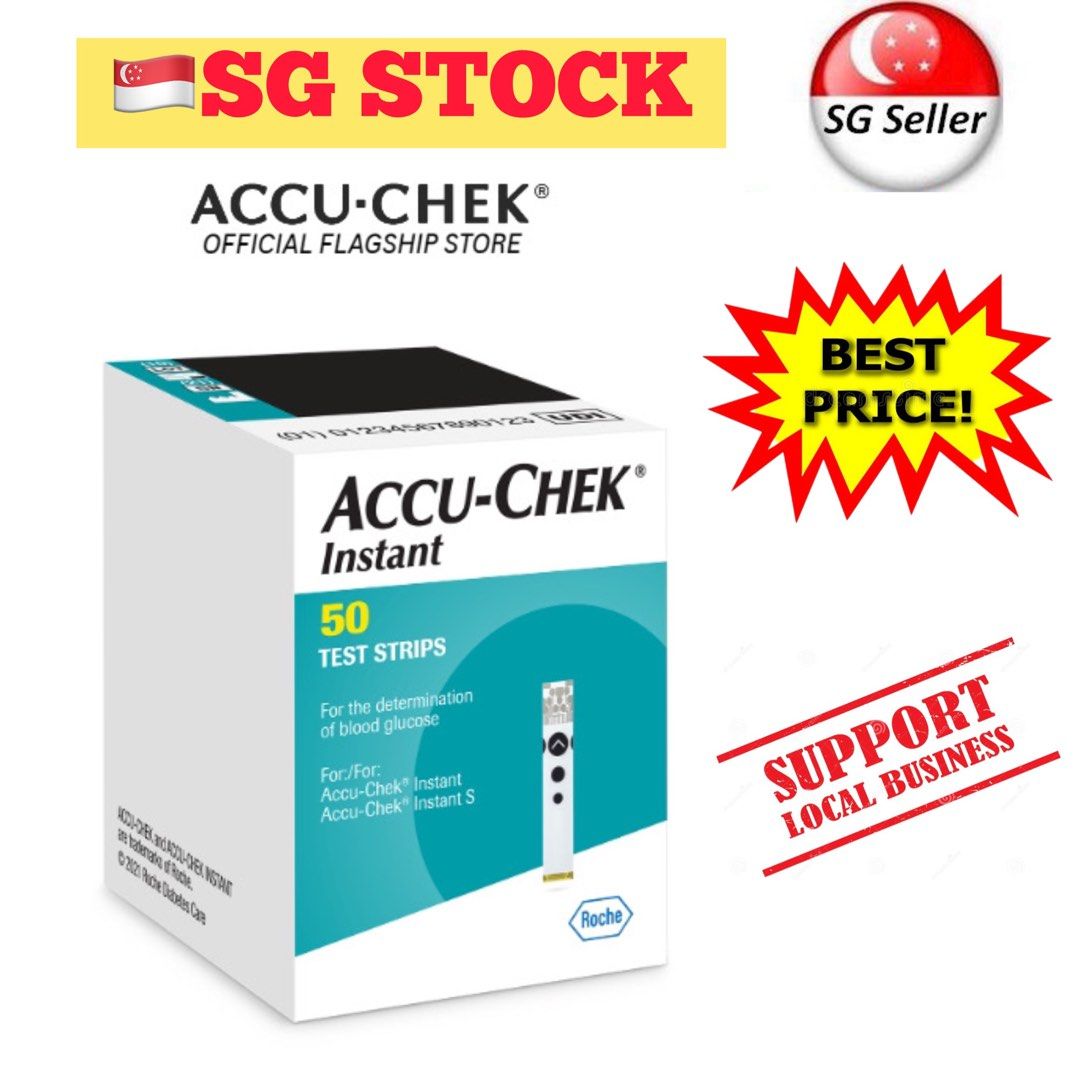 50s Accu-Chek Instant, Health & Nutrition, Medical Supplies & Tools on ...