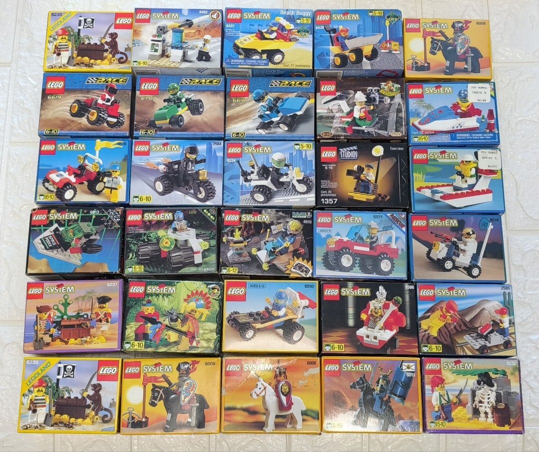 全新未開盒 Lego 2584 Biker Bob Classic Town 系列 (1998年出產), 興趣及遊戲, 玩具 & 遊戲類 ...