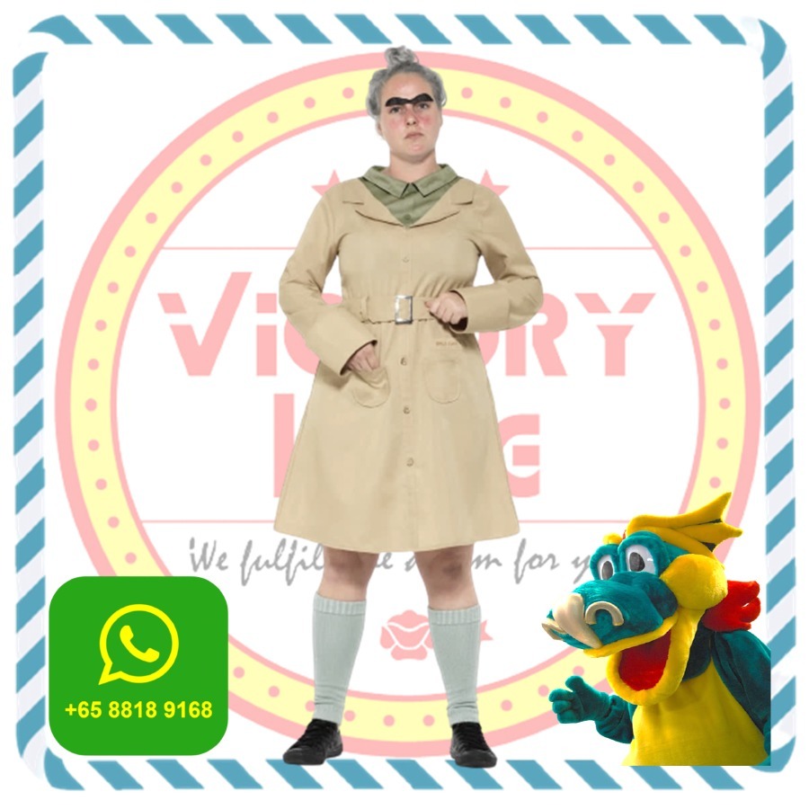💪 Miss Trunchbull Costume – Fearsome & Formidable!, Hobbies & Toys ...