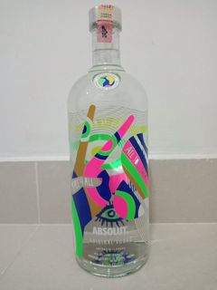 Absolut Original Vodka Limited Edition 1L set of 2, Hobbies & Toys ...