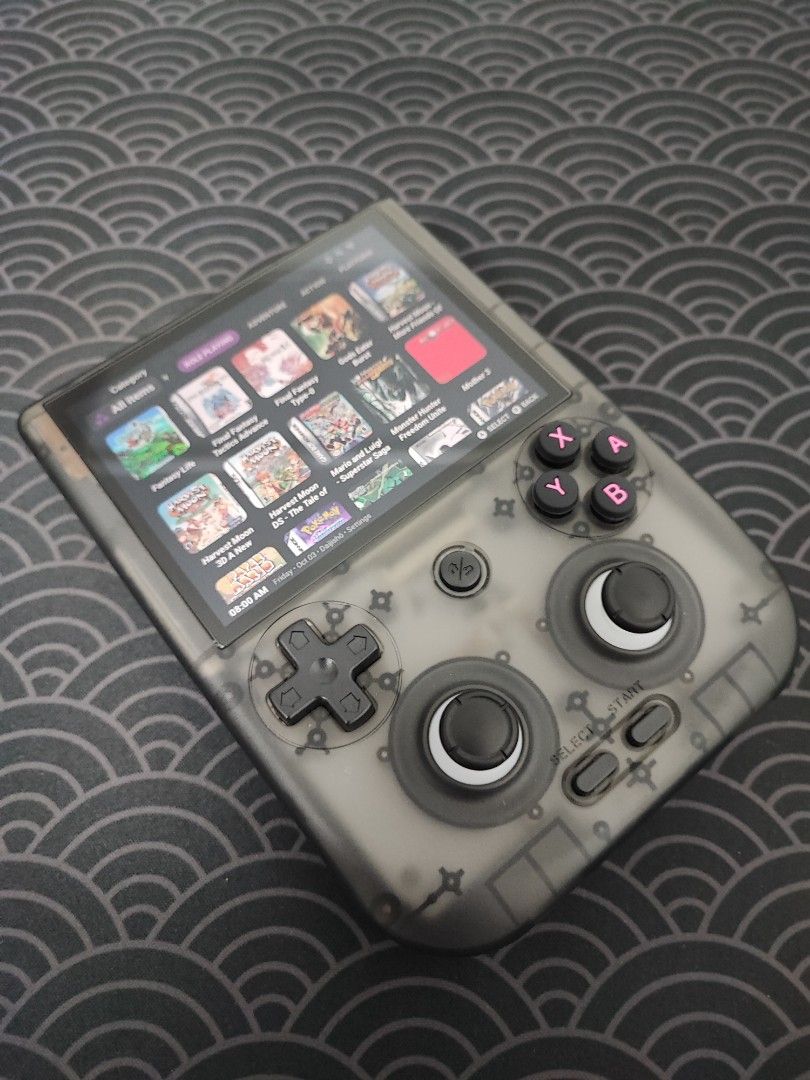 Pristine Anbernic RG406V Black Transparent 128gb Retro Gaming Console ...