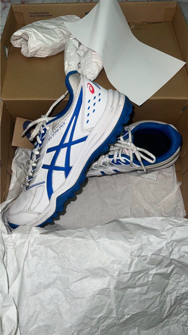 ASICS gel lethal field turf hockey shoe, Men's Fashion, Footwear ...