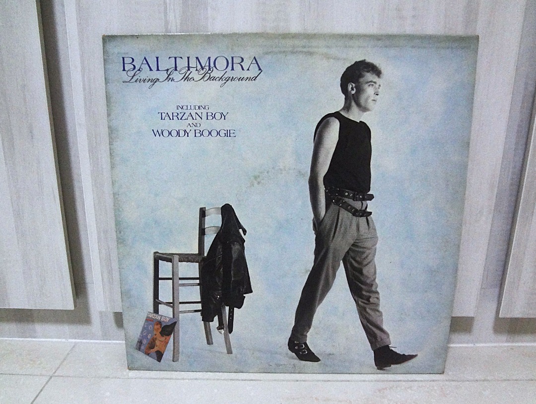 Baltimora Living In The Background Vinyl LP Record, Hobbies & Toys ...