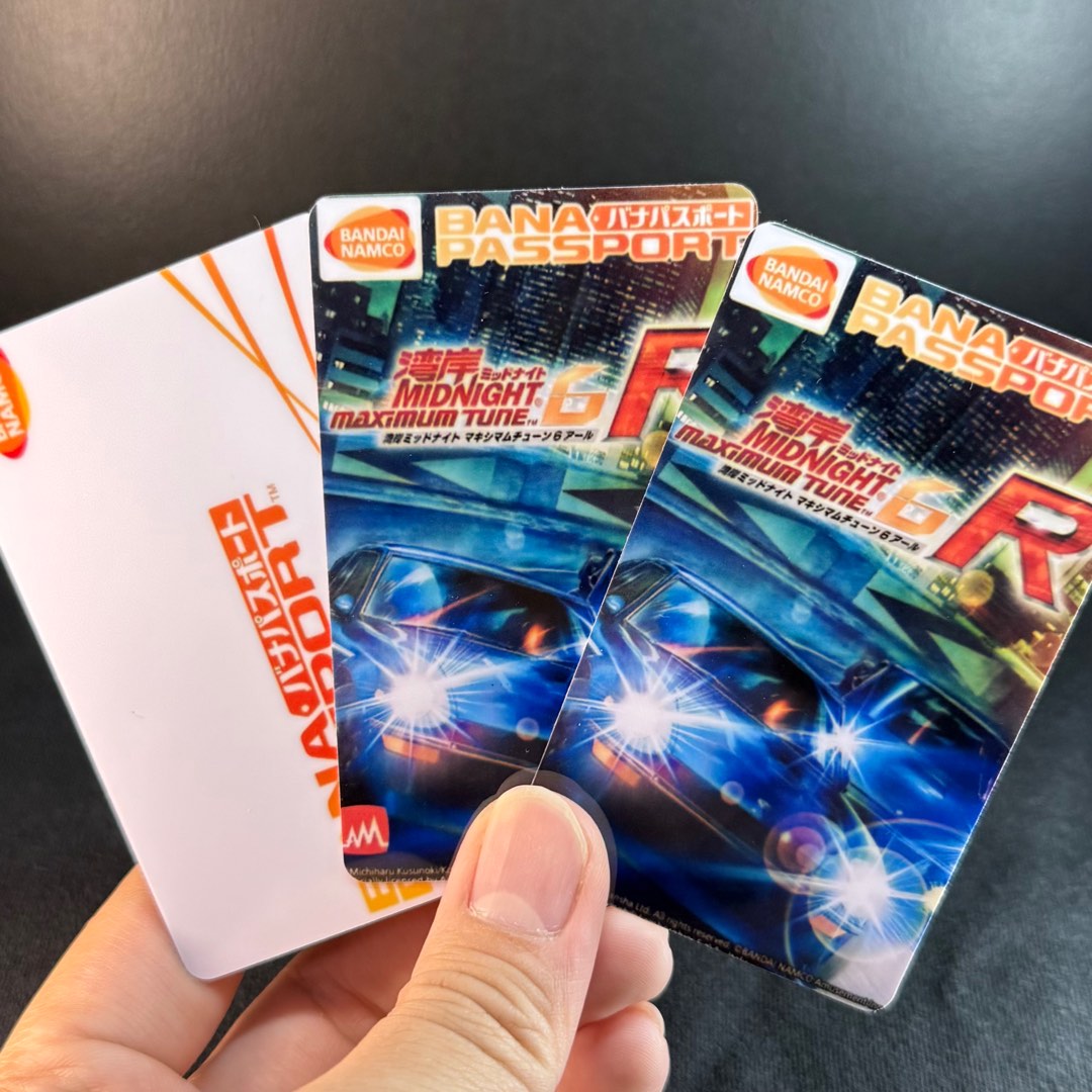 BANAPASSPORT CARD STICKER | GAMING CARD | INITIAL D BANAPASSPORT | EZ ...
